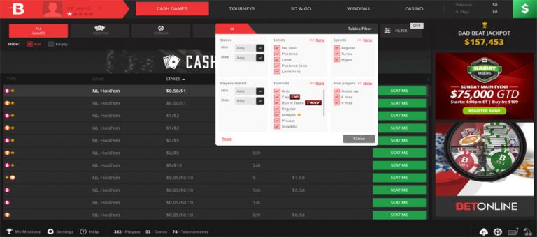 Download BetOnline: learn more about downloading and installing the client